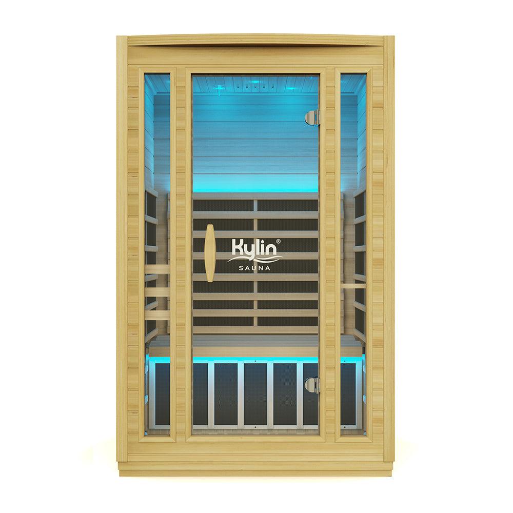 Kylin Superior Ultra Low EMF Carbon Far Infrared Sauna 2 people - K820 ...